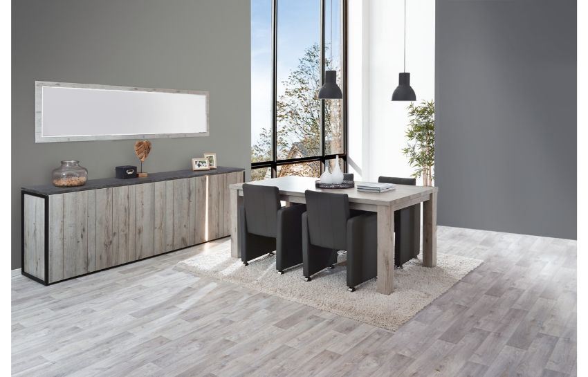 PRIME - Local Dining Table With Sideboard & Mirror • Mobilitop Lebanon ...