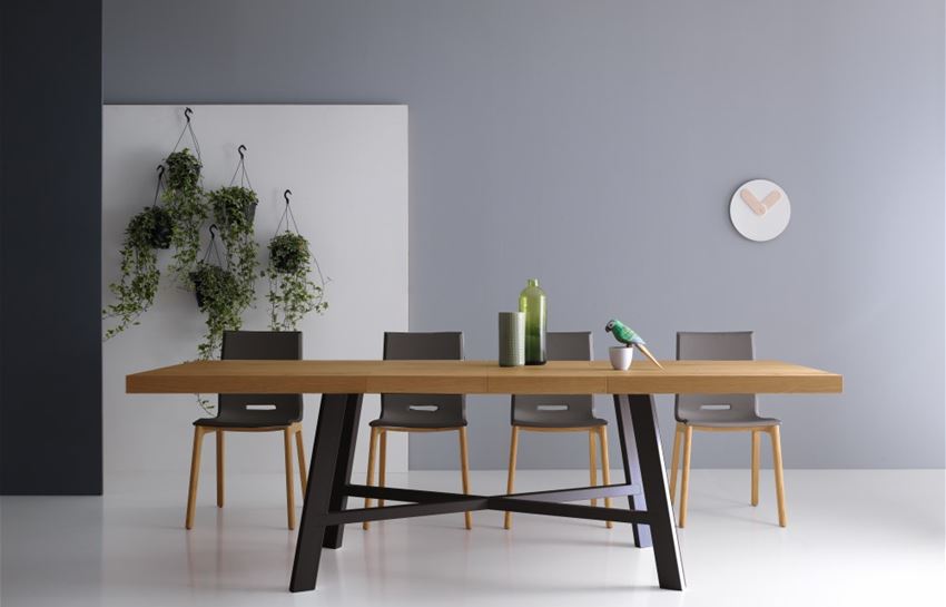 COOPER - Simple Modern Dining Table • Mobilitop Lebanon Beirut