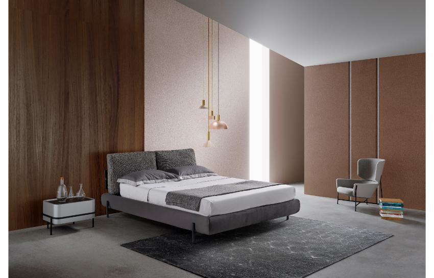 THESIS - Grey King Size Bed • Mobilitop Lebanon Beirut