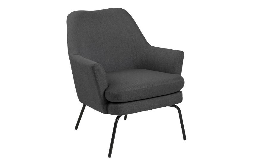 CHISA - Lounge Chair With Metal Base • Mobilitop Lebanon Beirut